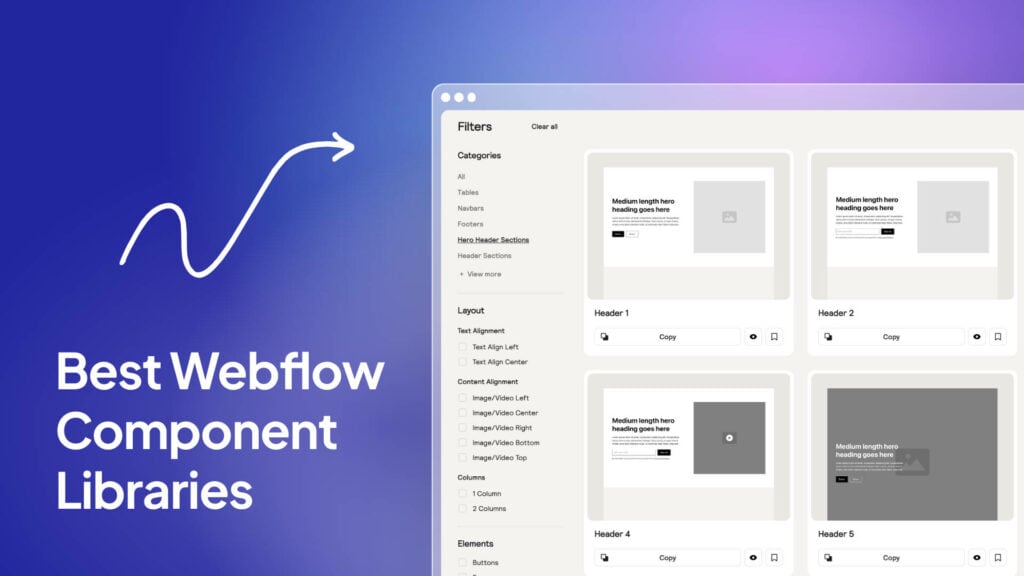 The 5 Best Webflow Component Libraries in 2024 | NewPulse Labs